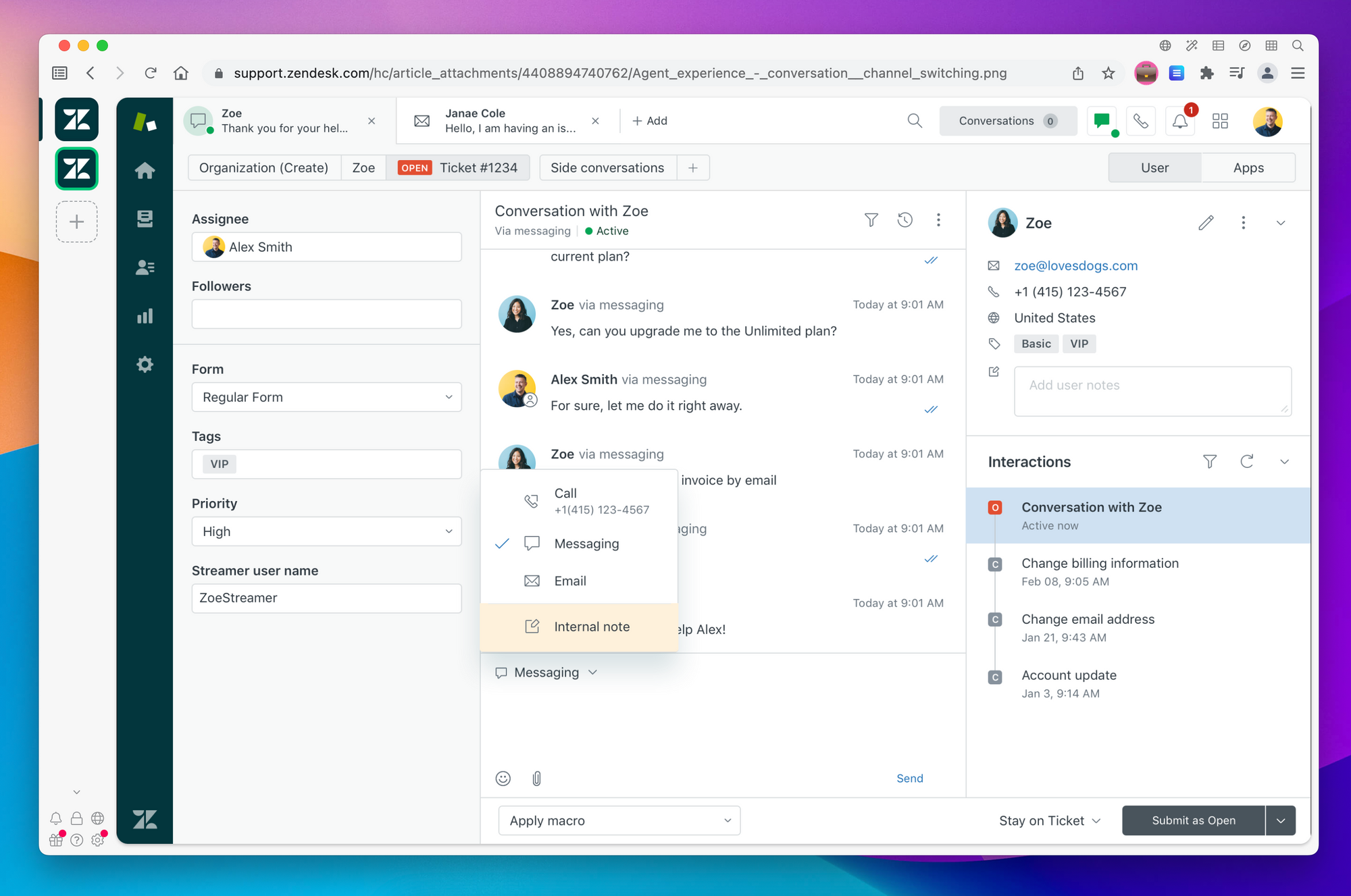 Is There A Zendesk Support Desktop Application 