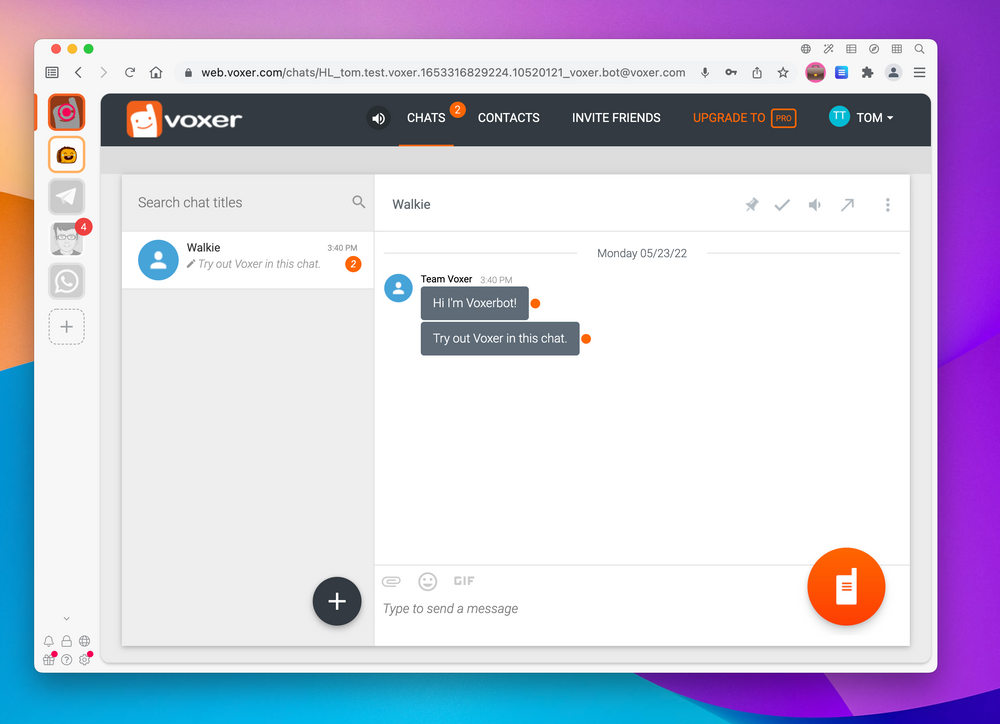 How to get a Voxer App for Desktop (Mac or PC)