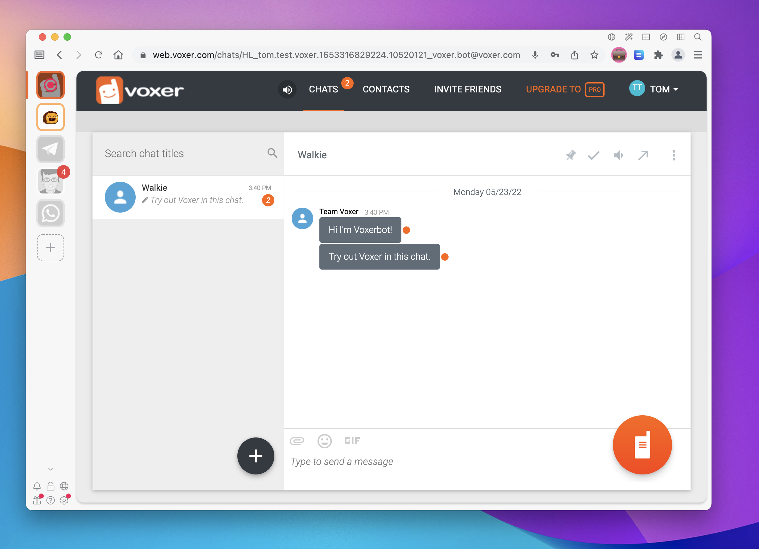 How to get a Voxer App for Desktop (Mac or PC)
