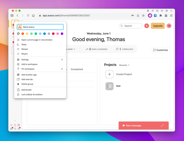 How to login to multiple Asana accounts